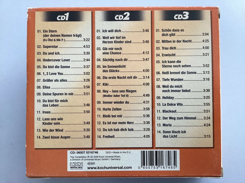 Nik P. — Die Hit-Collection (3CD-Box) | Kaufen auf Ricardo