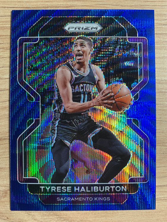 NBA Tyrese Haliburton BLUE WAVE Prizm 21/22 (Gebraucht) in Netstal für ...