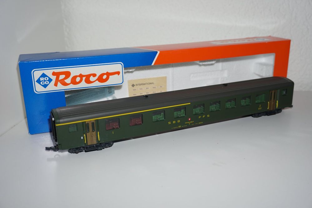 Roco 44248 - SBB EW II AB grün 1./2.Klasse H0/DC | Kaufen auf Ricardo