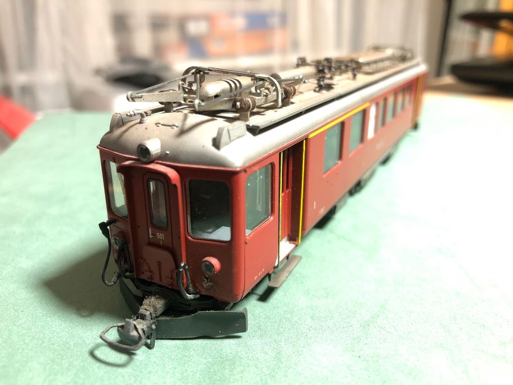 Bemo 1265-1 El. Triebwagen ABe 4/4 Digital Betr. Nr. 501 OVP | Kaufen auf Ricardo