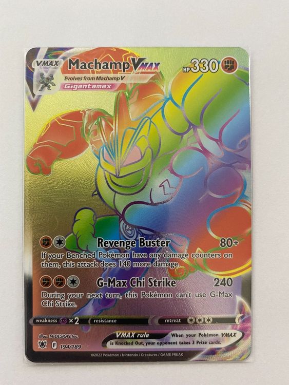 Pokemon Machamp VMax 194/189 Astral Radiance EN (Neu (gemäss ...