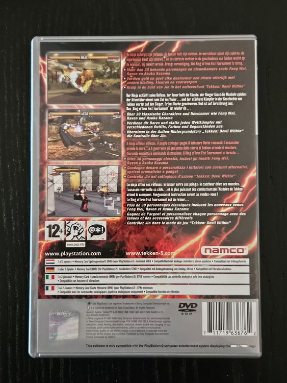 Tekken 5 (PS2) (Gebraucht) in Zürich für CHF 4 – mit Lieferung auf Ricardo kaufen