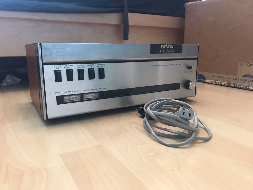 Revox Tuner A76 inkl. Netzkabel (Defekt) in Hettlingen für CHF 56 – mit ...