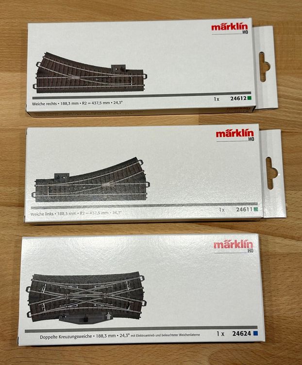 Märklin Weichenset (Gebraucht) in Studen BE für CHF 53 – mit Lieferung ...