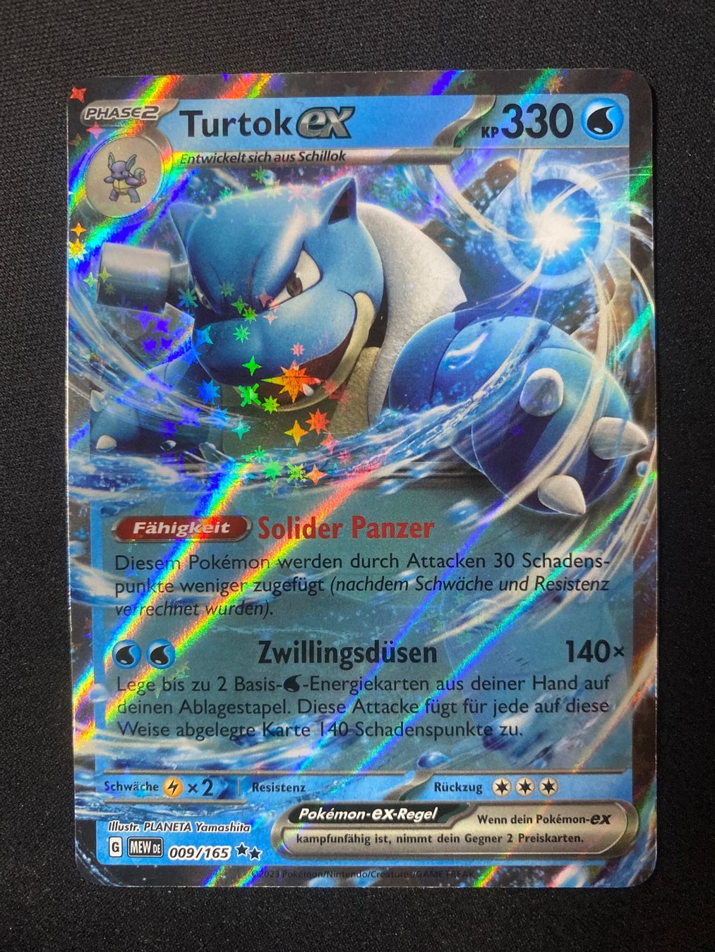Turtok ex 9 - Blastoise ex - Tortank ex - MEW 151 - DE (Neu (gemäss ...