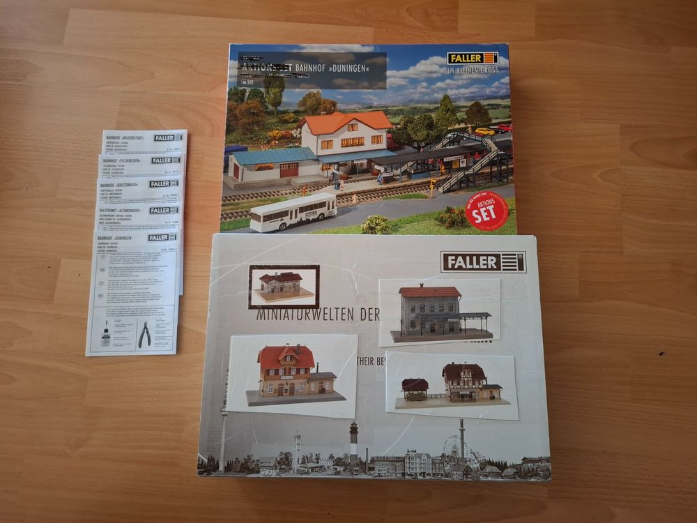 Faller Bahnhof Set 5tlg. (Neu (gemäss Beschreibung)) in Halten für CHF ...