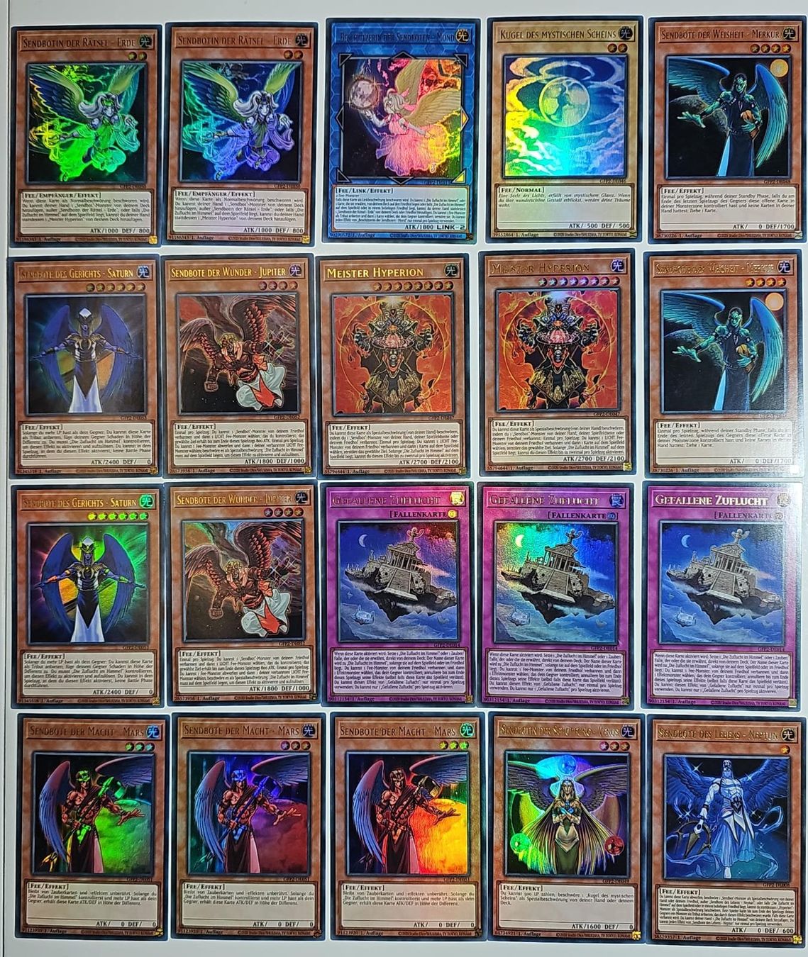 Yugioh! Sendbote Meister Hyperion Set Sammlung Deck Core (Neu und ...