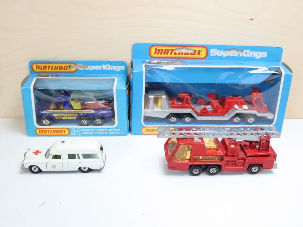 Matchbox SuperKings 4 x verschiedene Fahrzeuge - Rarität | Kaufen auf ...