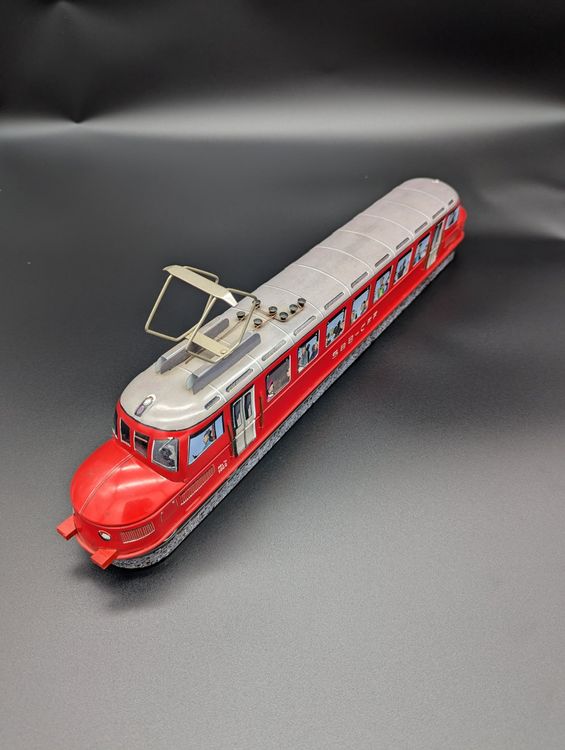 Blechbahn SBB-CFF Rot mit Schienen Leckerli Haus (Gebraucht) in Brugg ...
