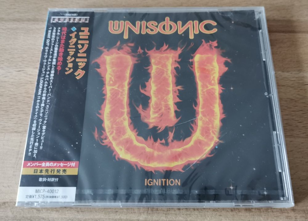 UNISONIC Ignition CD Japan Helloween Krokus Kai Hansen Kiske (Neu und originalverpackt) in ...
