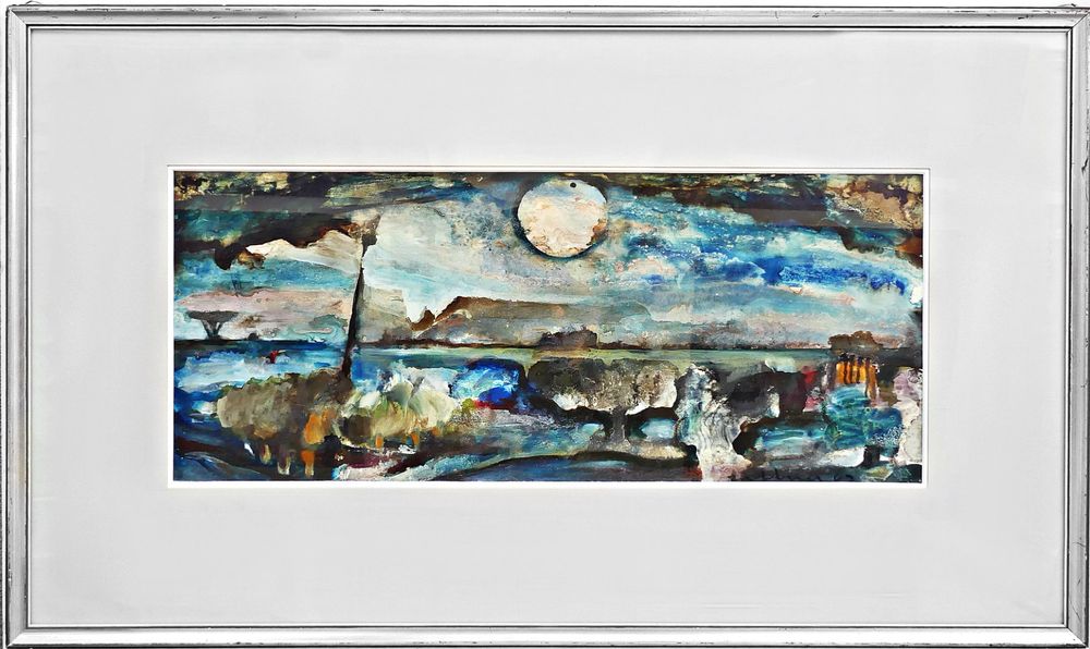 Grosses Ölgemälde von Franz Lettner (1909-1998) (Gebraucht) in ...