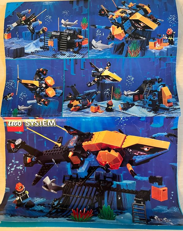 Lego Vintage 6190 Shark´s Cristal Cave Aquashark | Kaufen auf Ricardo