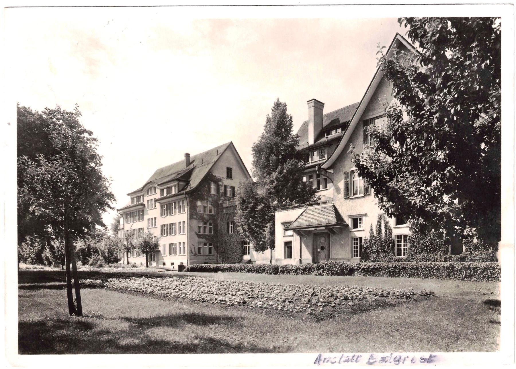 Anstalt alt BALGRIST Zürich ca. 1940 (ZH) (Gebraucht) in Oberdorf BL ...