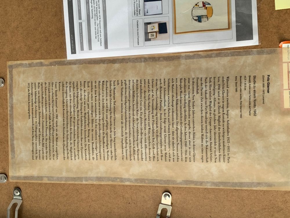 Fritz Glarner (1899-1972) Faksimile Grafik | Kaufen auf Ricardo