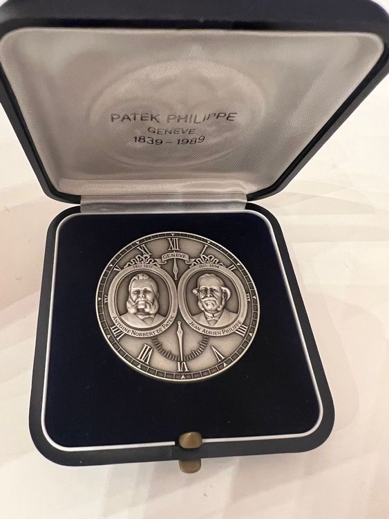 PATEK PHILIPPE Médaille en Argent massif / Silver Coin (Gebraucht) in ...