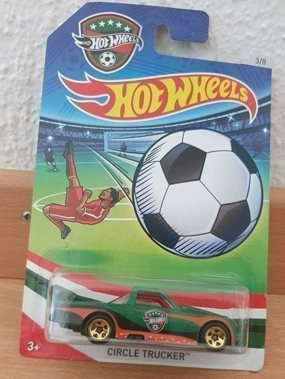 Hot Wheels Circle Trucker / The Soccer Series / Portugal (Neu und ...