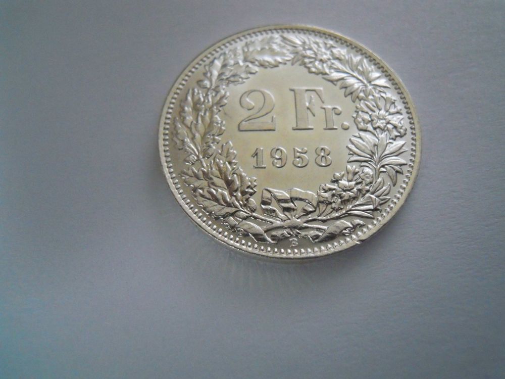 2 Fr. 1958 unz/stgl | Kaufen auf Ricardo