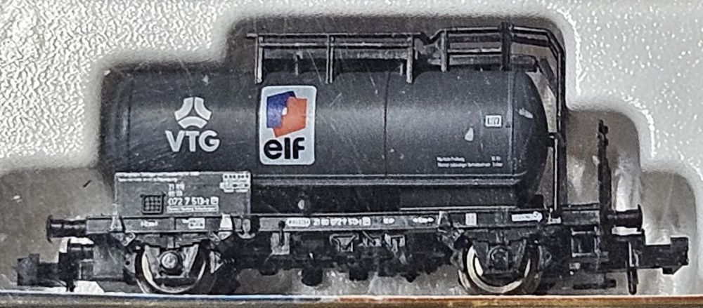 Roco 25254: 2-achsiger Kesselwagen VTG elf grau Epoche 4 DB (Neu und ...