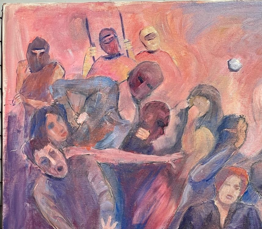 Sinischa Christen(1922-2007) Grosse Maggie Gemälde Signiert (Gebraucht ...