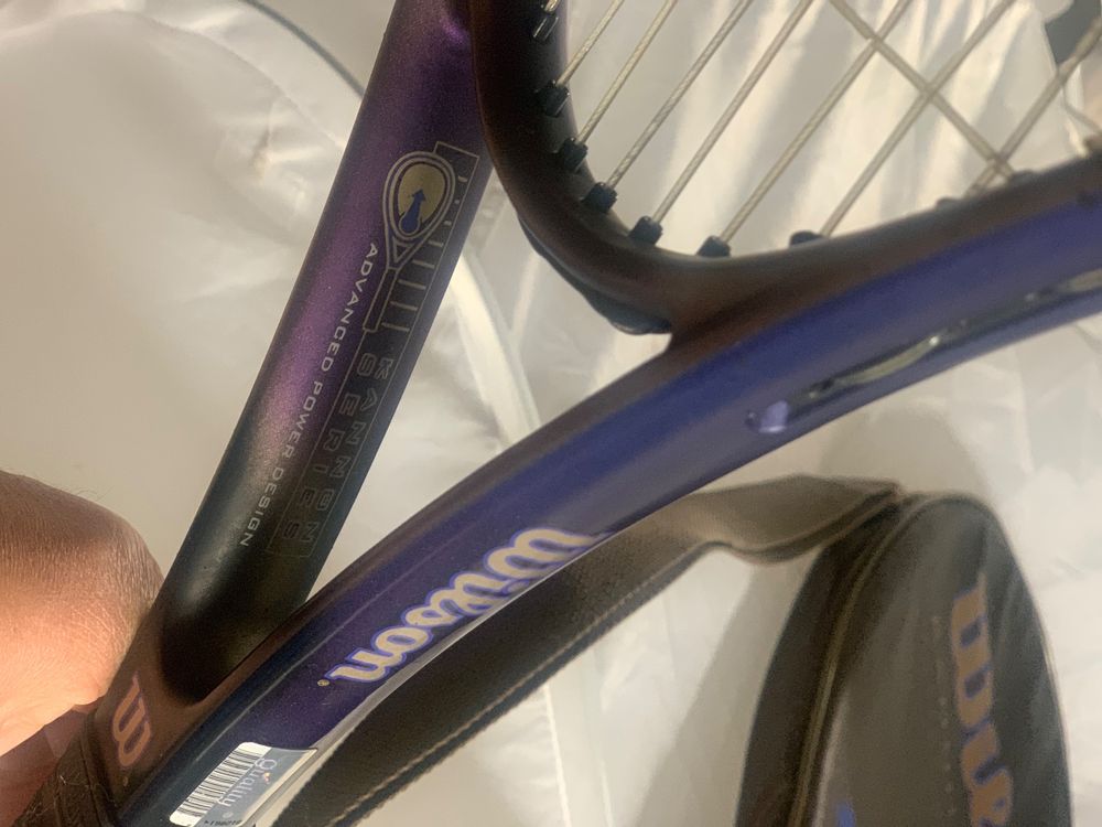 TENNIS RACKET WILSON "KANNON GRAPHITE -Advance Power Design (Gebraucht ...