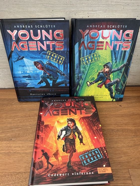 Young Agents - Andreas Schlüter: 3 spannende Jugendbücher! (Neu (gemäss ...