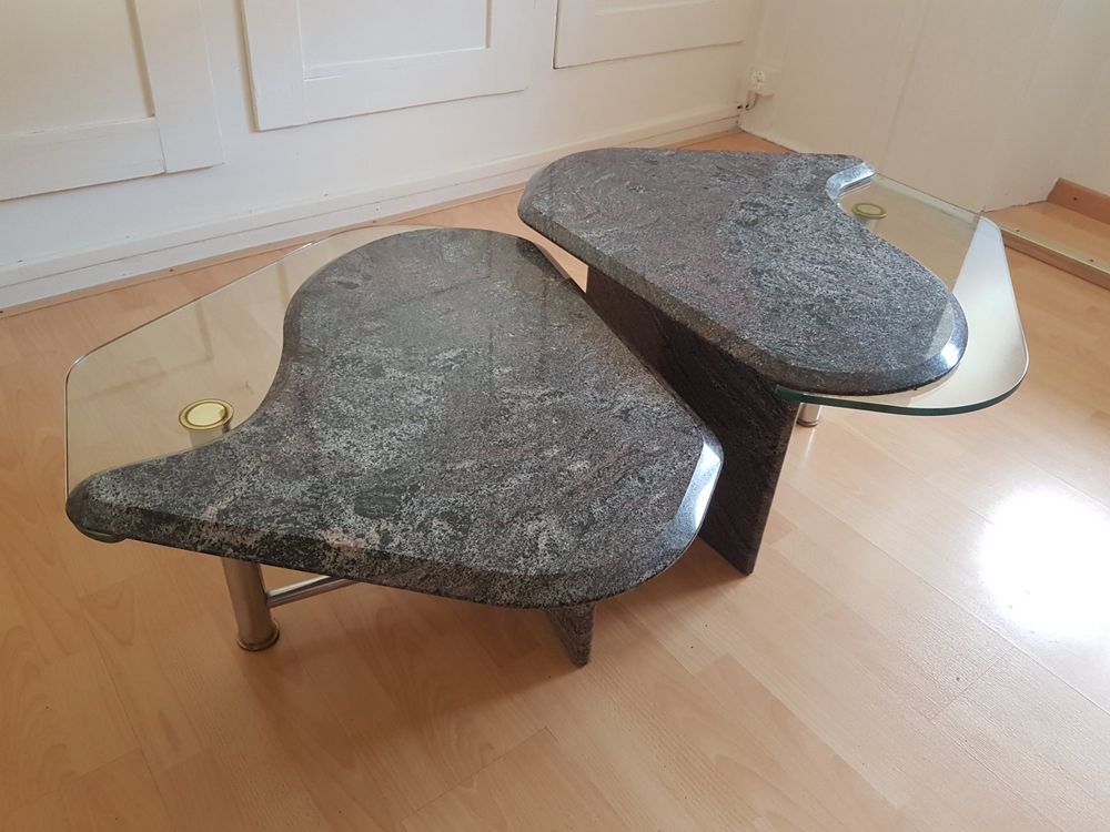 Tables basses en granite (Gebraucht) in Sonceboz-Sombeval für CHF 65 ...