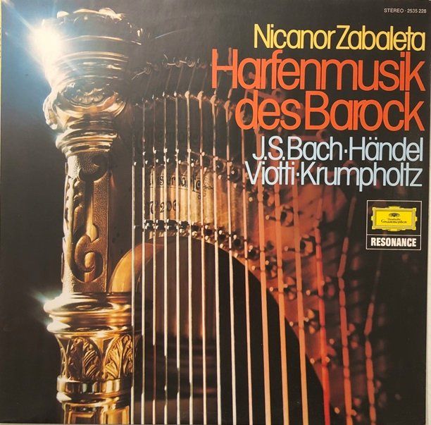 Nicanor Zabaleta – Harfenmusik des Barock (LP) (Gebraucht) in Grüningen ...