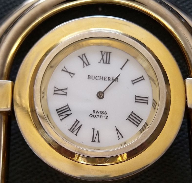 Tischuhr BUCHERER Quartz | Kaufen auf Ricardo