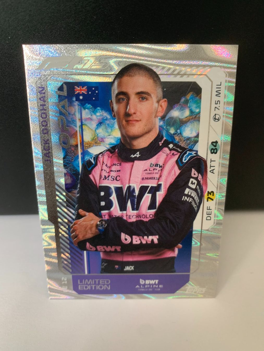 Topps F1 Turbo Attax 2025 Opal Jack Doohan LE 12 (Neu (gemäss ...