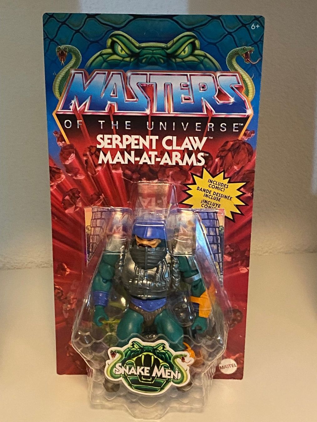 Masters of the Universe Origins Serpent Claw Man-at-arms (Neu und ...