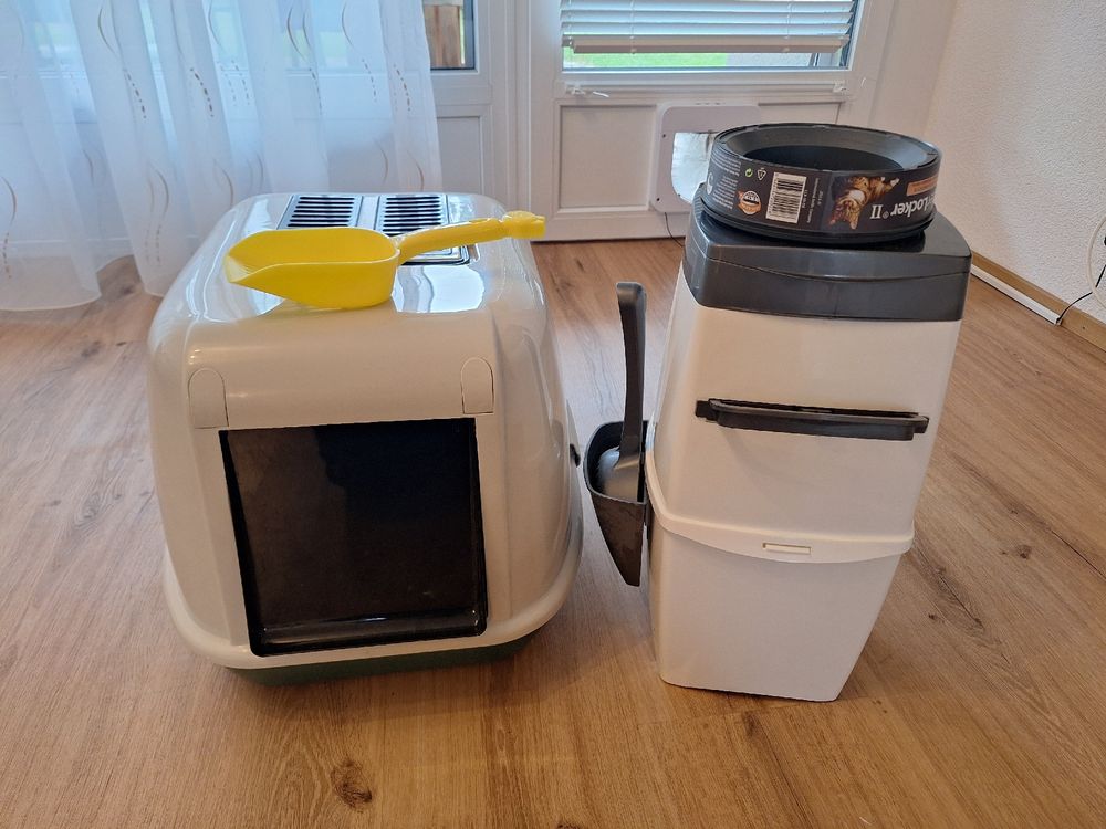 Katzentoilette und Litter Locker II (Gebraucht) in Kirchberg BE für CHF ...