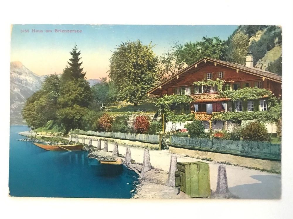 Antike Ansichtskarte Haus am Brienzersee, Schweiz | Kaufen auf Ricardo