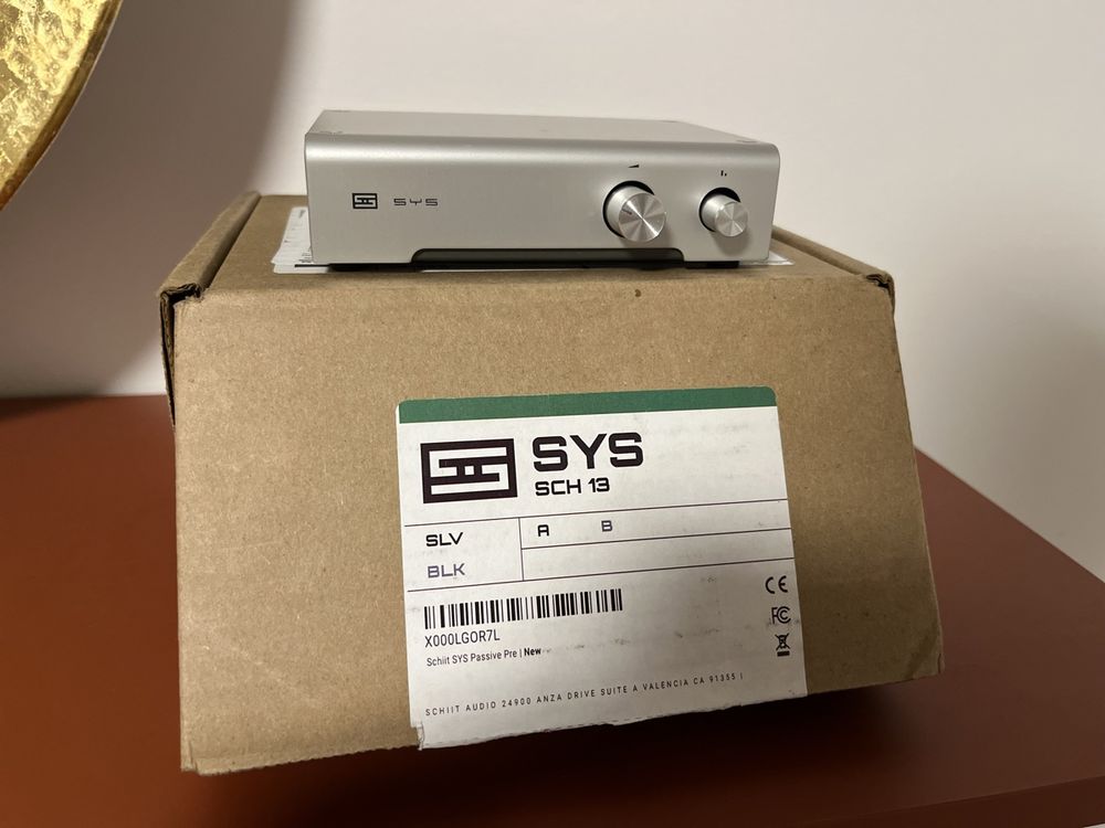Schiit SYS passive switch pre-amp and volume Hifi Audio (Neu (gemäss ...