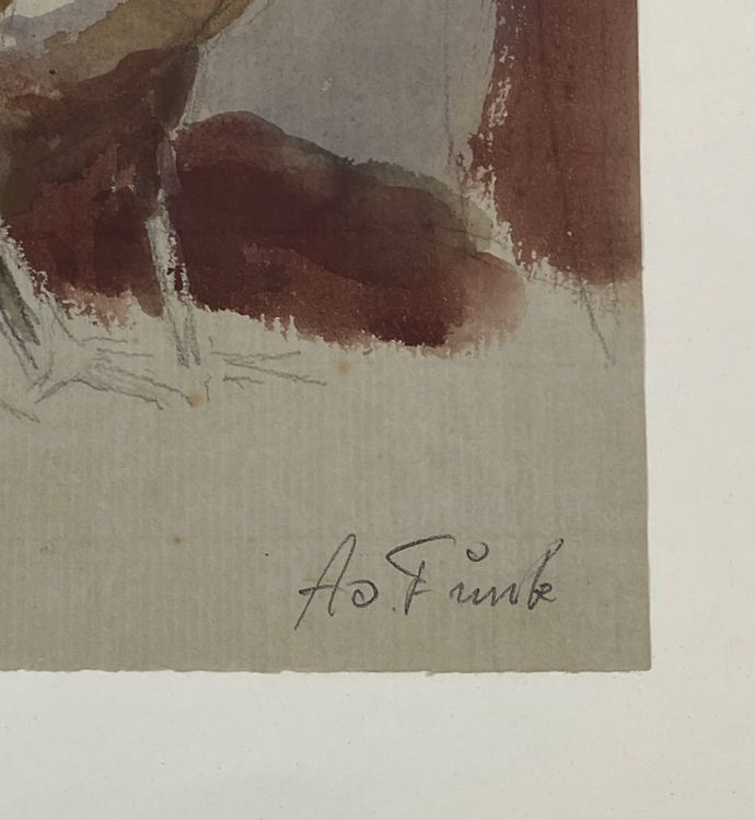 Adolf FUNK (1903-1996) Aquarell (Gebraucht) in Root für CHF 10 – nur Abholung auf Ricardo kaufen