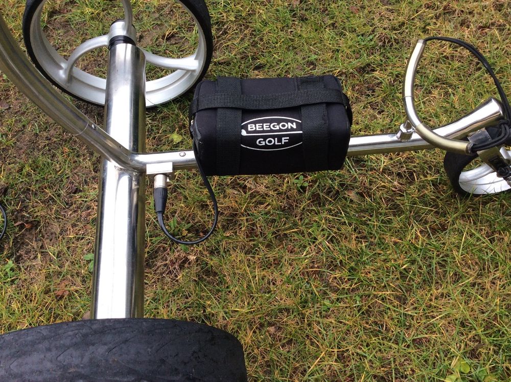 Golf Trolley, BeeGon GT-ES-900-Pro, Edelstahl poliert (Gebraucht) in ...