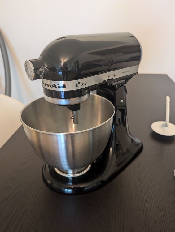 KitchenAid Classic Küchenmaschine schwarz (Neu (gemäss Beschreibung ...