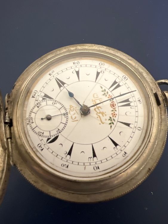 Arabische Taschenuhr echt Silber 52 mm Rarrr | Kaufen auf Ricardo