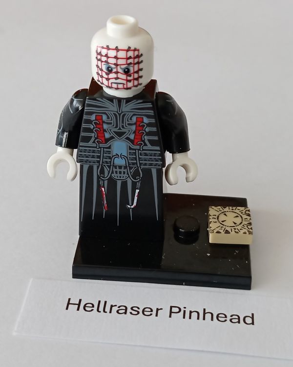 Horror-Figur Hellraser Pinhead, Mini-Steckfigur, Lego-Komp. (Neu und ...