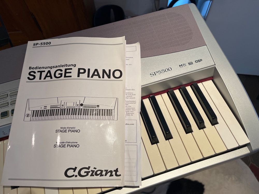 Keyboard SP-5500 C.Giant (Gebraucht) in Hallau für CHF 80 – nur Abholung auf Ricardo kaufen