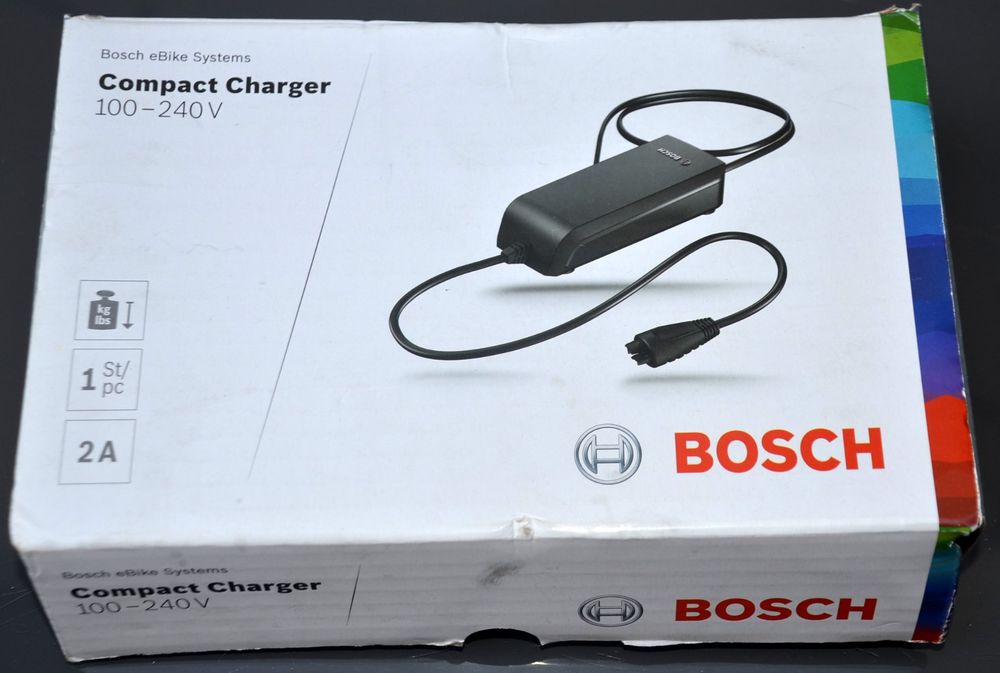 Bosch e-Bike Compact Charger 100 - 240V chargeur Ladegerät (Gebraucht ...