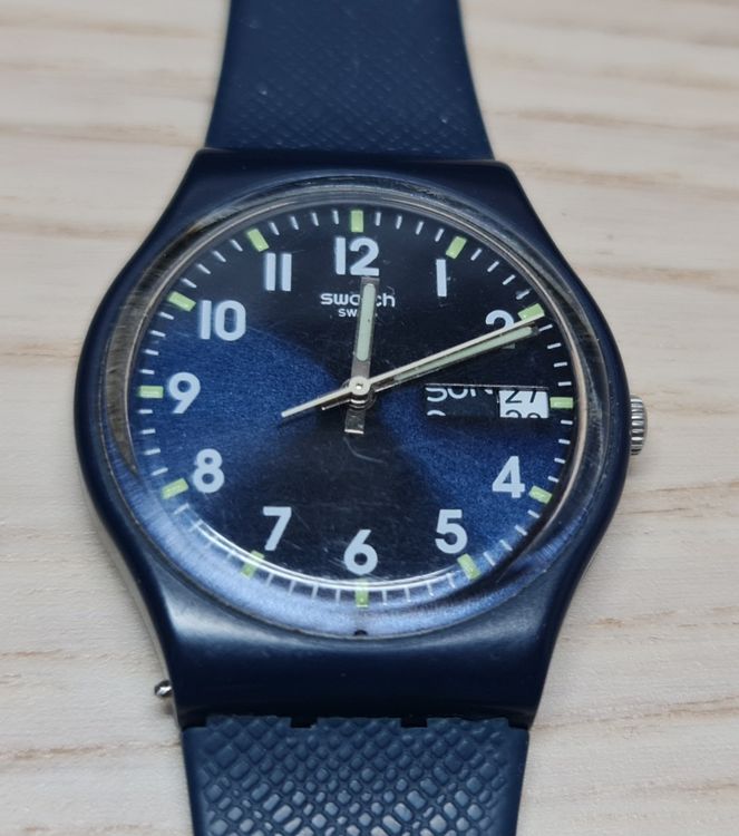 #Swatch SIR BLUE - GN718 #179 (Gebraucht) in Eschenbach SG für CHF 19 ...