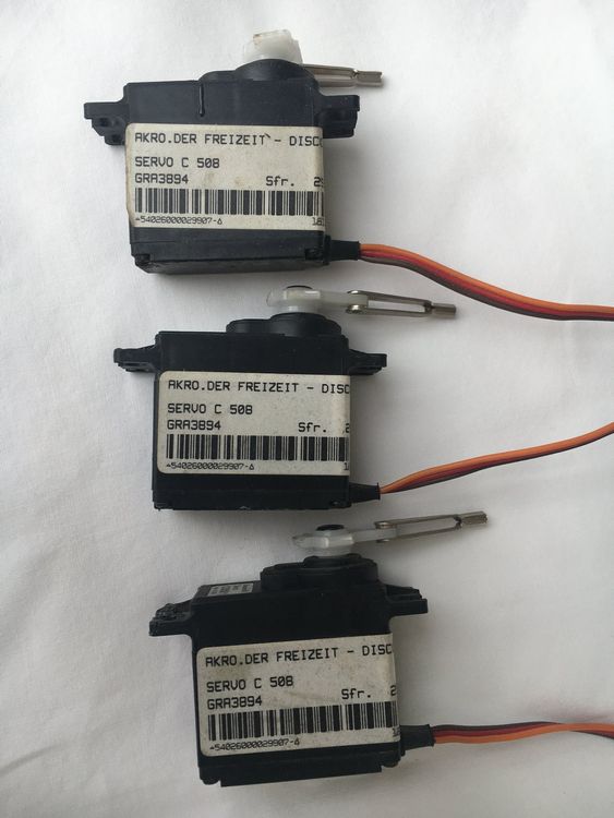 Servos Graupner C508 für Modellbau/Fernsteuerung (Gebraucht) in Koblenz ...