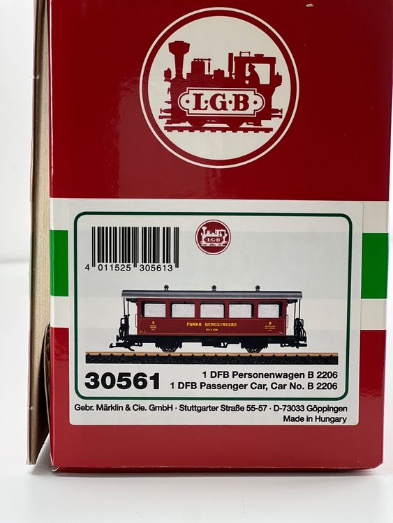 LGB DFB Personenwagen B 2206 Spur2m 30561 (Gebraucht) in Schellenberg ...