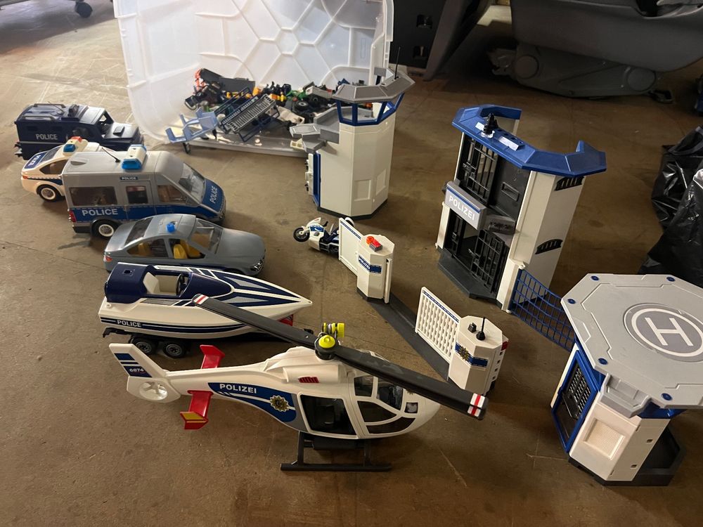 Playmobil Polizeistation unsortiert | Kaufen auf Ricardo