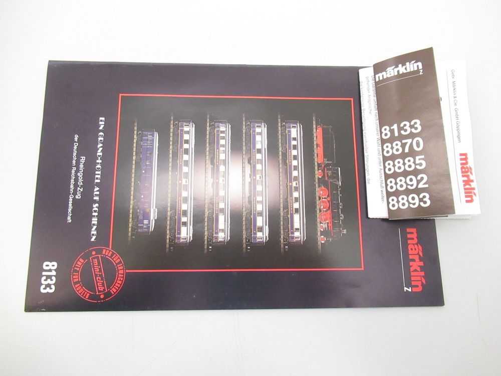 Märklin 8133 Luxuszug Rheingold DC Analog Spur Z (Gebraucht) in für CHF ...