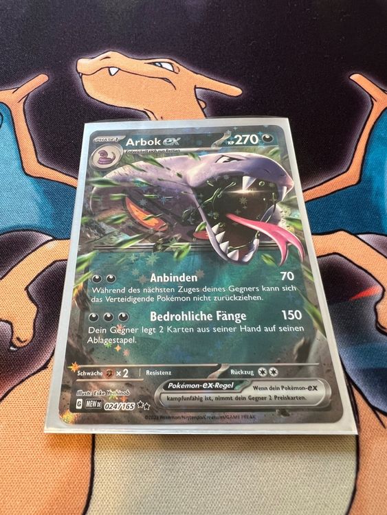 Arbok ex (MEW 024) - DE - Pokemon 151 (Neu (gemäss Beschreibung)) in ...