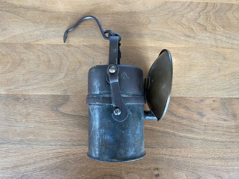 Antike Karbid Lampe Carbid Bergwerk Laterne Acetylen Karbit | Kaufen ...
