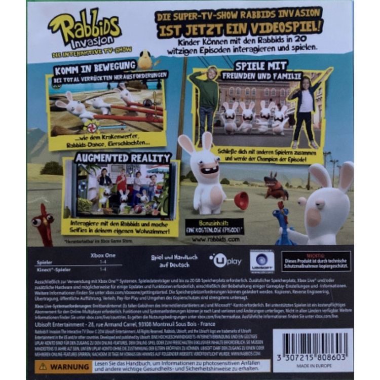 Rabbids Invasion - Microsoft XBox ONE | Kaufen auf Ricardo