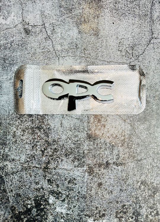Opel OPC Emblem Schriftzug Logo aus Metall NEU Chrom Neu (Neu und ...