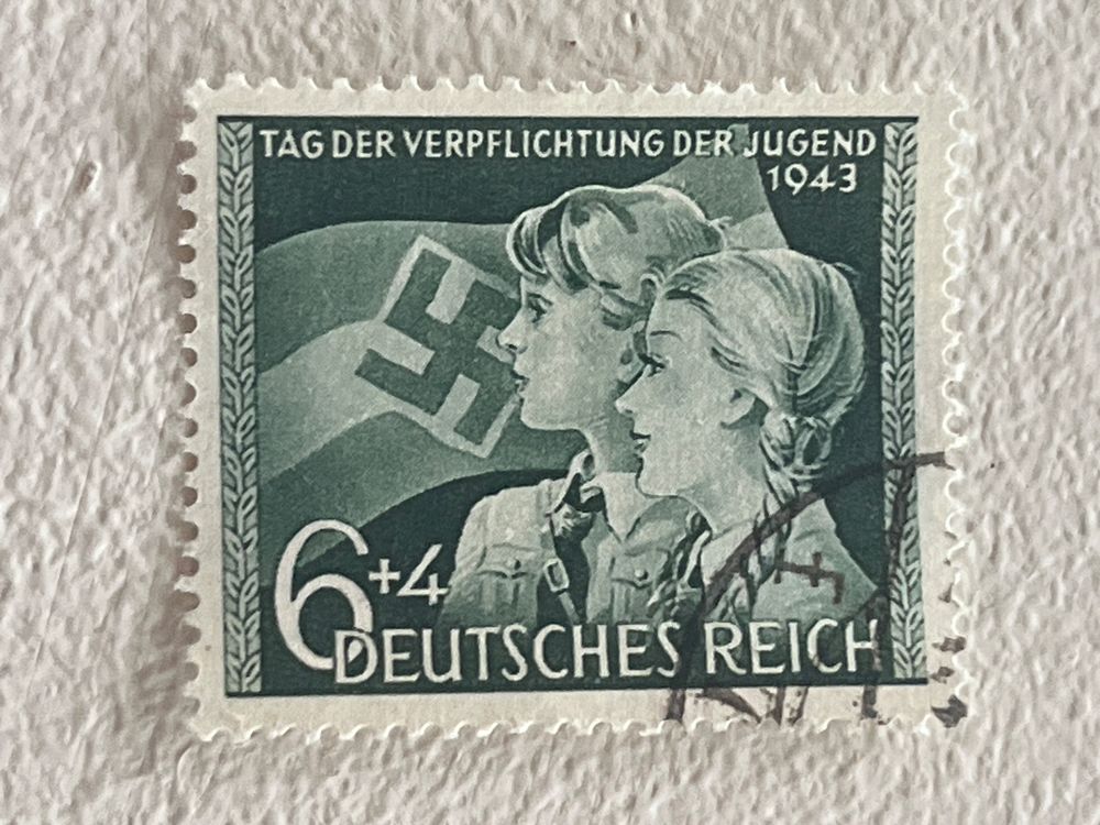 DR - Deutsche Reich / 3° Reich / Briefmarke (Gebraucht) in Chiasso für ...